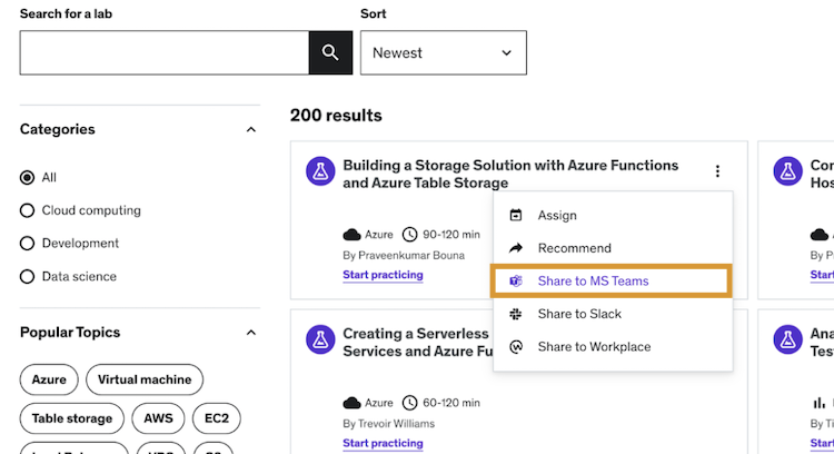 Share to Microsoft Teams: How to Use The Udemy Business Integration ...