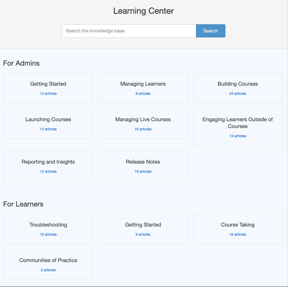 Nota sobre la publicación de mayo de 2022: Learning Center - Leadership ...