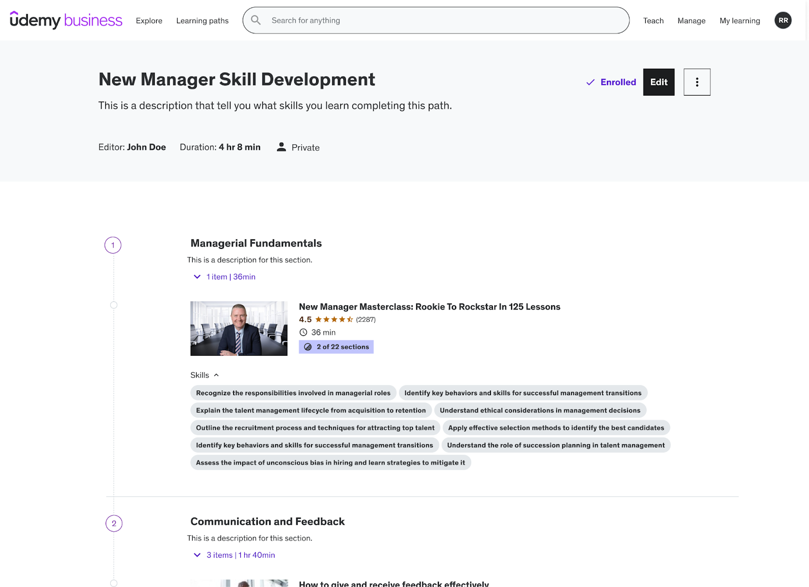 Empowering Customers With AI-powered Learning Tools – Udemy Business