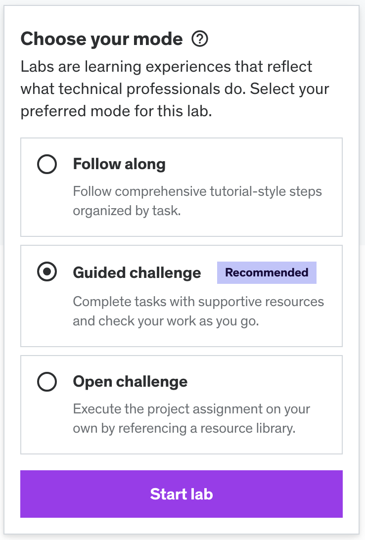 Project-based labs – Udemy Business