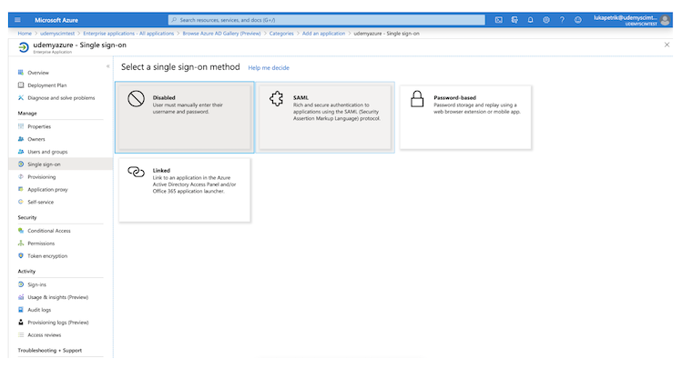 Single Sign-on (SSO) Provisioning – Udemy Business